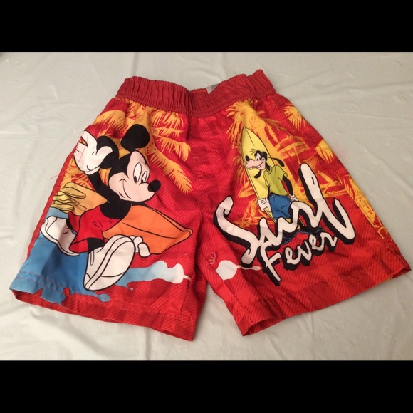 Disney | Swim | Mickey And Goofy Swim Shorts | Poshmark